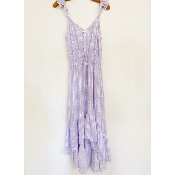 Kiwi Punch | Dresses | Kiwi Punch Maxi Dress L Purple White ...